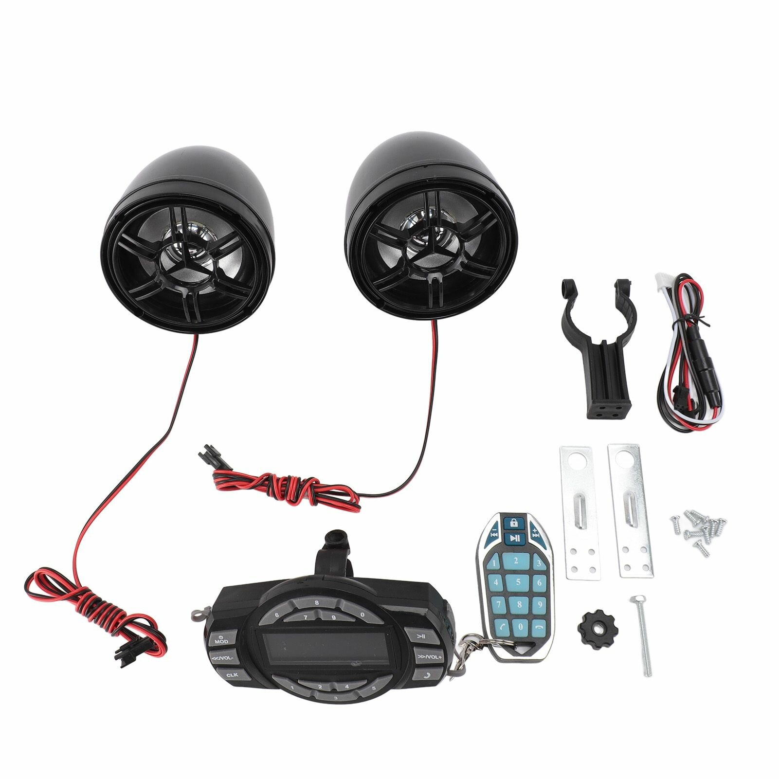 3" мото Bluetooth-колонки с 16 кнопками, водонепроницаемые