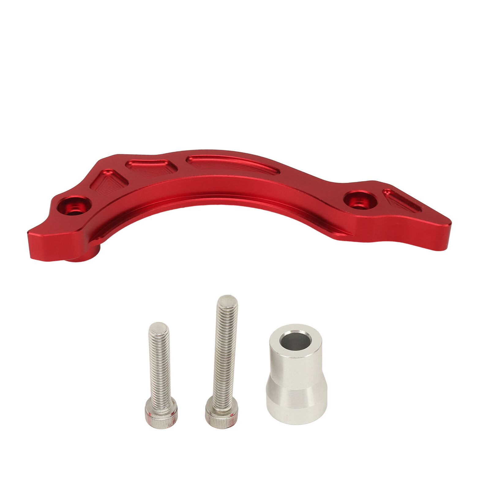 Zongshen NC250 NC250S NC300S Защита звездочки двигателя, защитная крышка магнето цепи мотоцикла, замена грязевому велосипеду красного цвета, прочная защита от мусора и повреждений