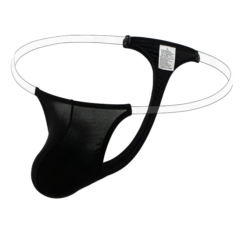 WIDYZON Мужские стринги из полиамида Черный, М, Black