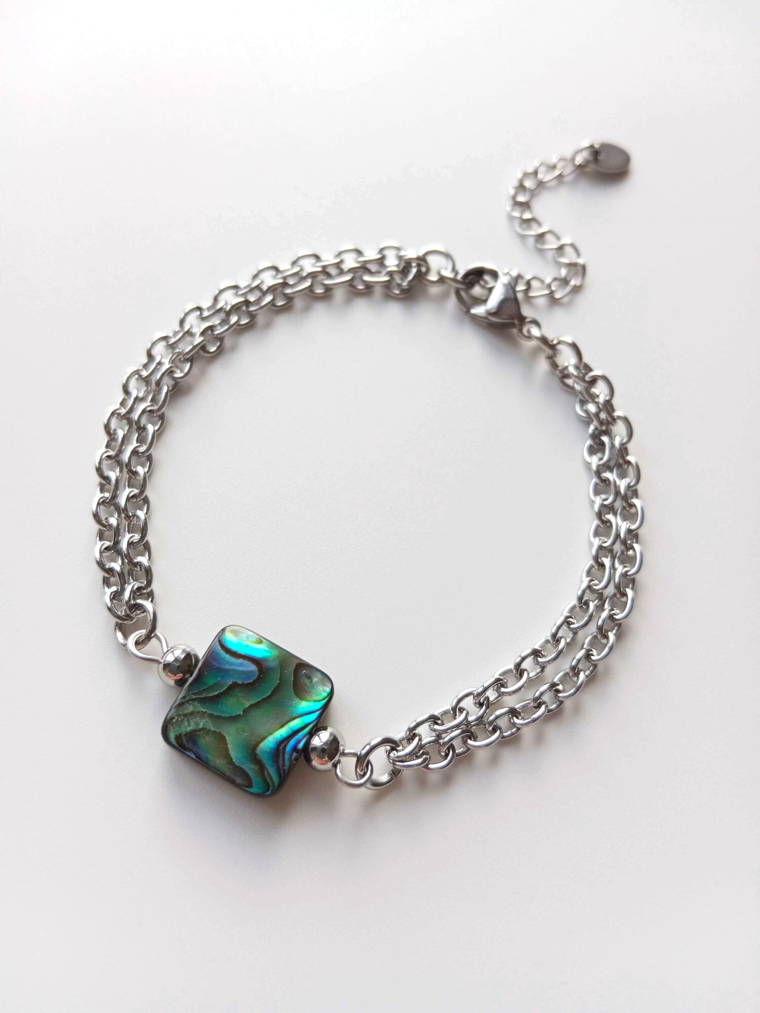 Браслет-цепочка, ракушка