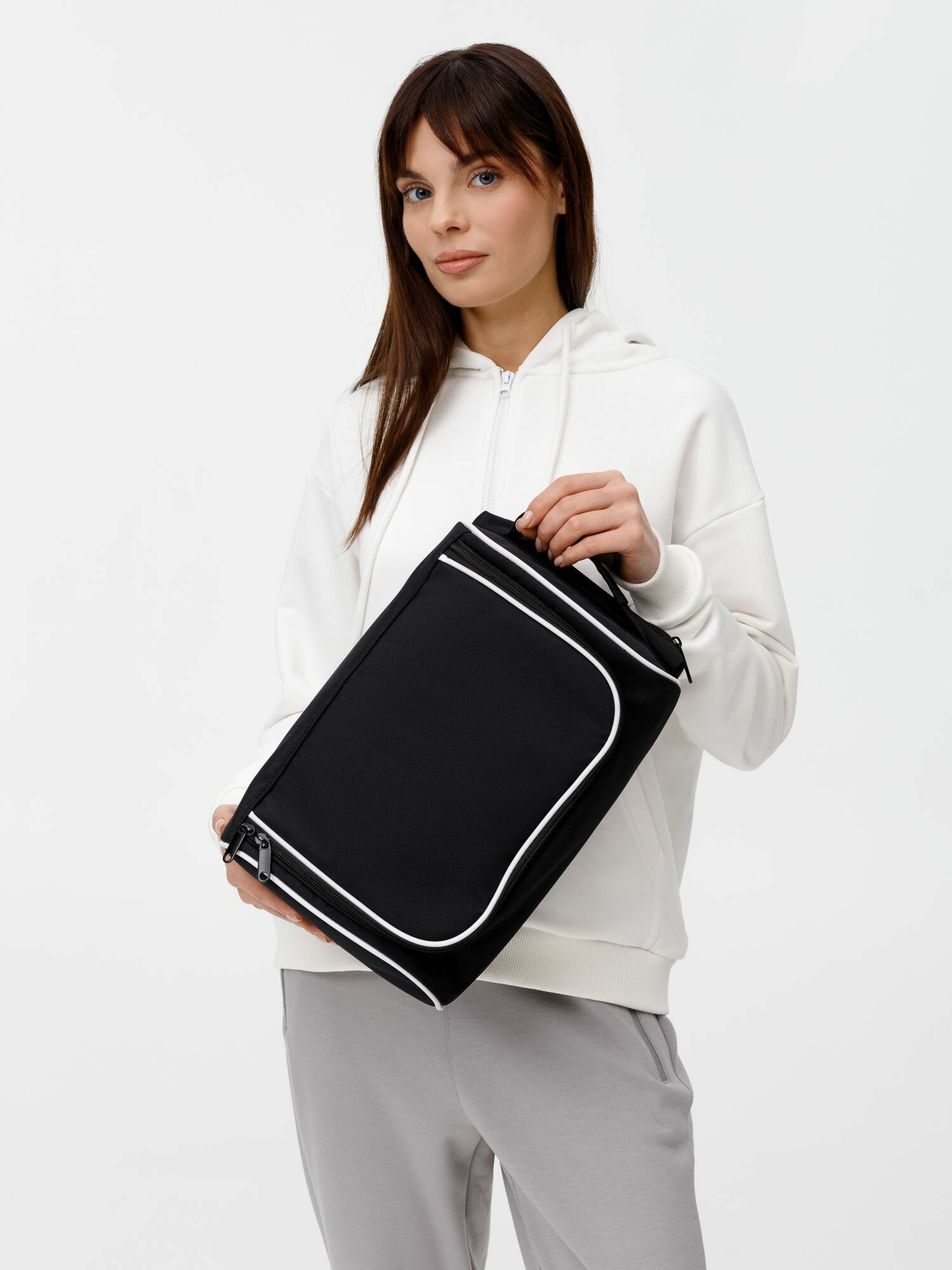 Сумка для обуви сменной спортивная дорожная школьная для тренировок, 33,6x17x21 см, 10 литров