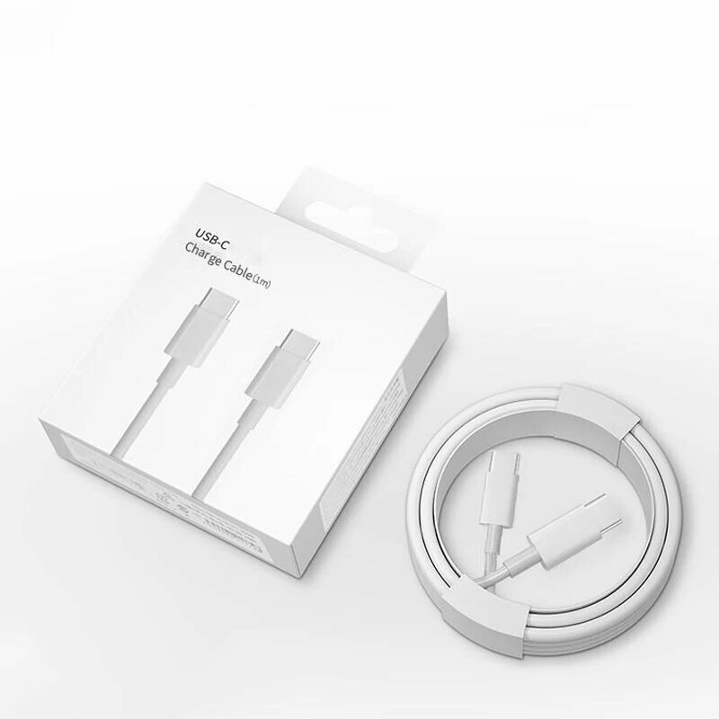 30 Вт-66 Вт PD оригинальный USB-кабель для быстрой зарядки для Apple iPhone 16 15 14 8 Plus 13 12 11 Pro Max USB C и C TO C кабель аксессуары 2 м, C TO C