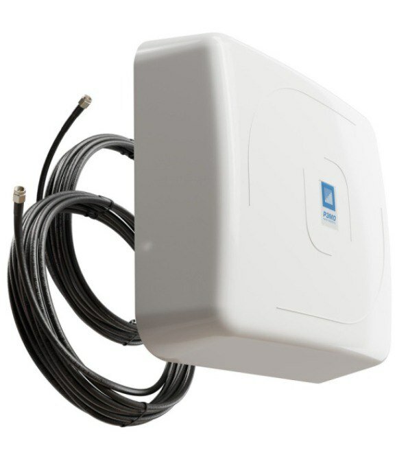 Антенна для роутера с кабелем 5 м РЭМО 3G/4G BAS-2344-SMA FLAT MULTIBAND MIMO COMBI