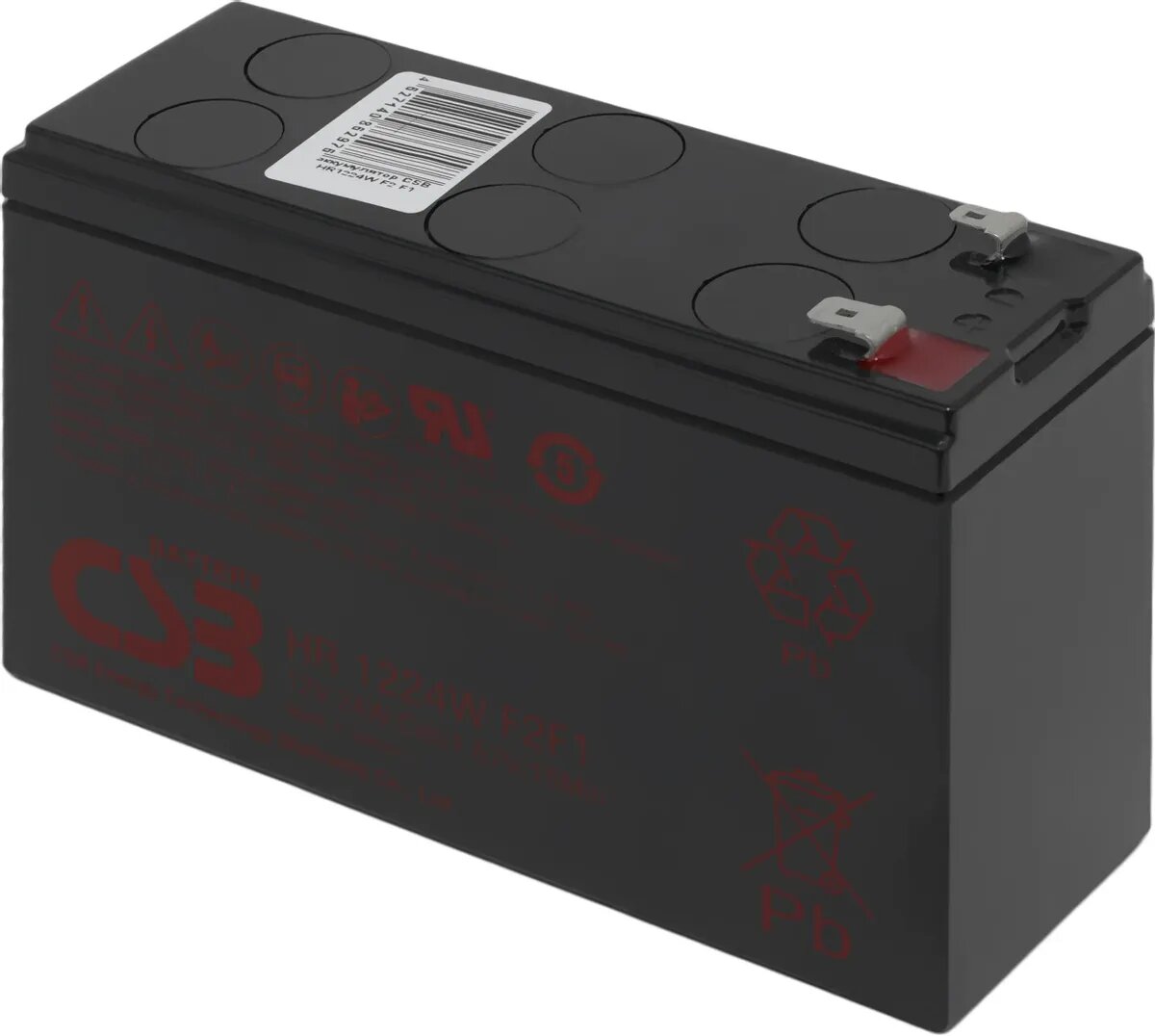 Аккумуляторная батарея для ИБП CSB HR1224W F2 F1 12В, 6Ач