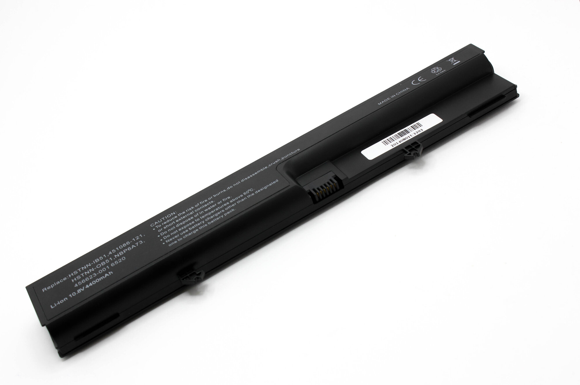 Аккумулятор для HP 540 541 6520 6520s 6520p 6530s 653 (10.8V 4400mAh) p/n: DU06 HSTNN-OB51 HSTNN-DB5
