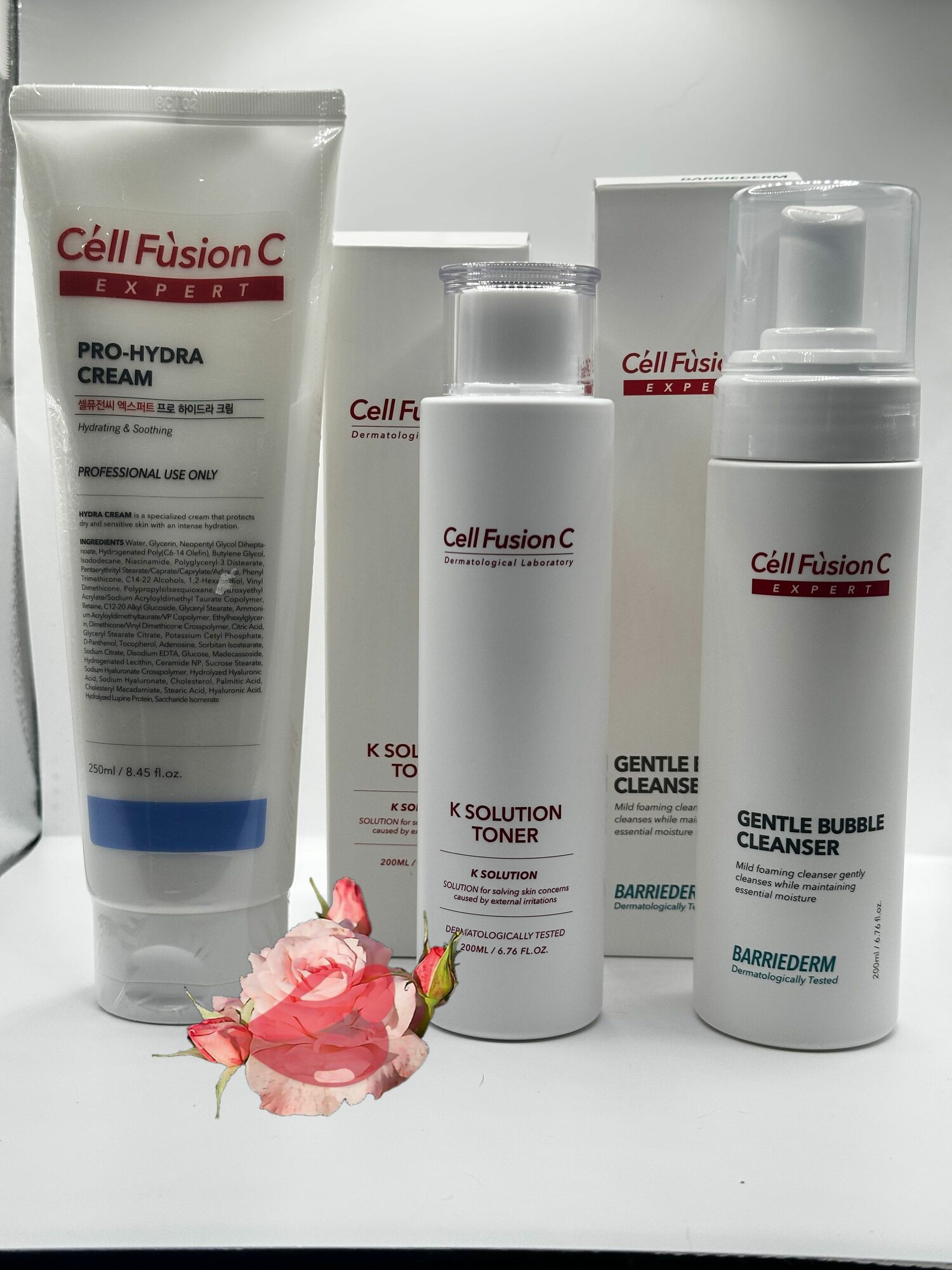 Cell Fusion C Антивозрастной набор косметики Уход за возрастной обезвоженной кожей