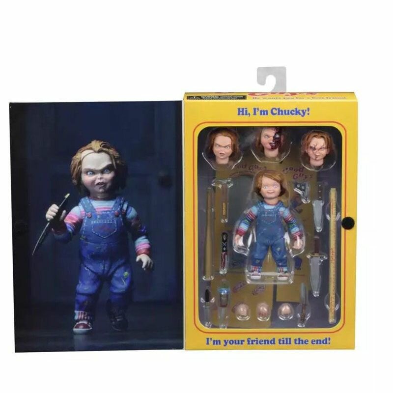 Бог войны, Chucky, подвижная фигурка, размер 18 см, для коллекции, идеальный подарок