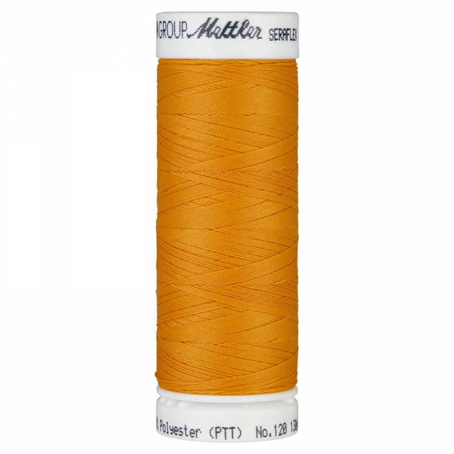 Нить для эластичных тканей SERAFLEX 120, 130 м 0122 Pumpkin