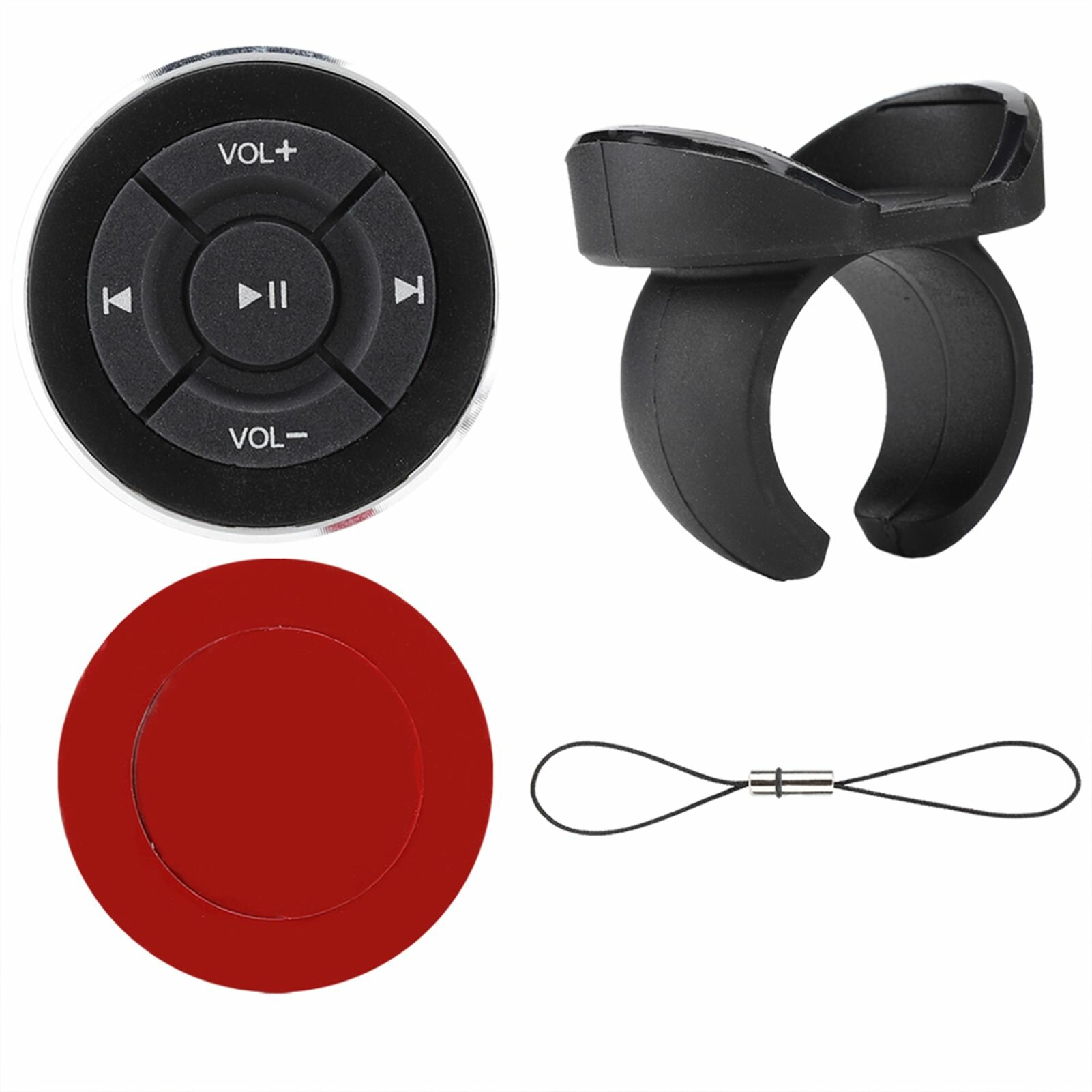 Автомобильный Bluetooth-контроллер 4.0, пульт дистанционного управления на руле, телефон, беспроводная потоковая передача звука без помощи рук