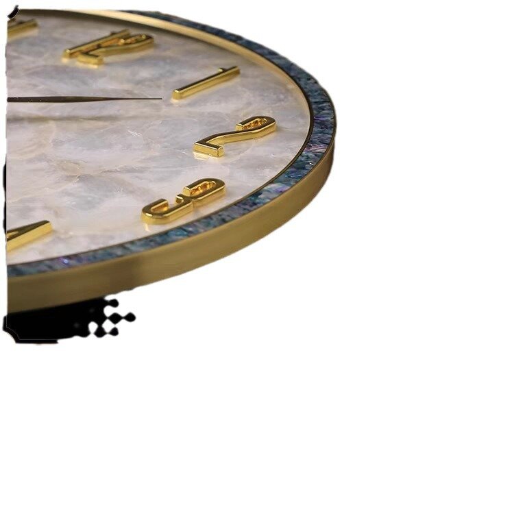 Настенные часы "натуральные ракушки", 40 см х 40 см