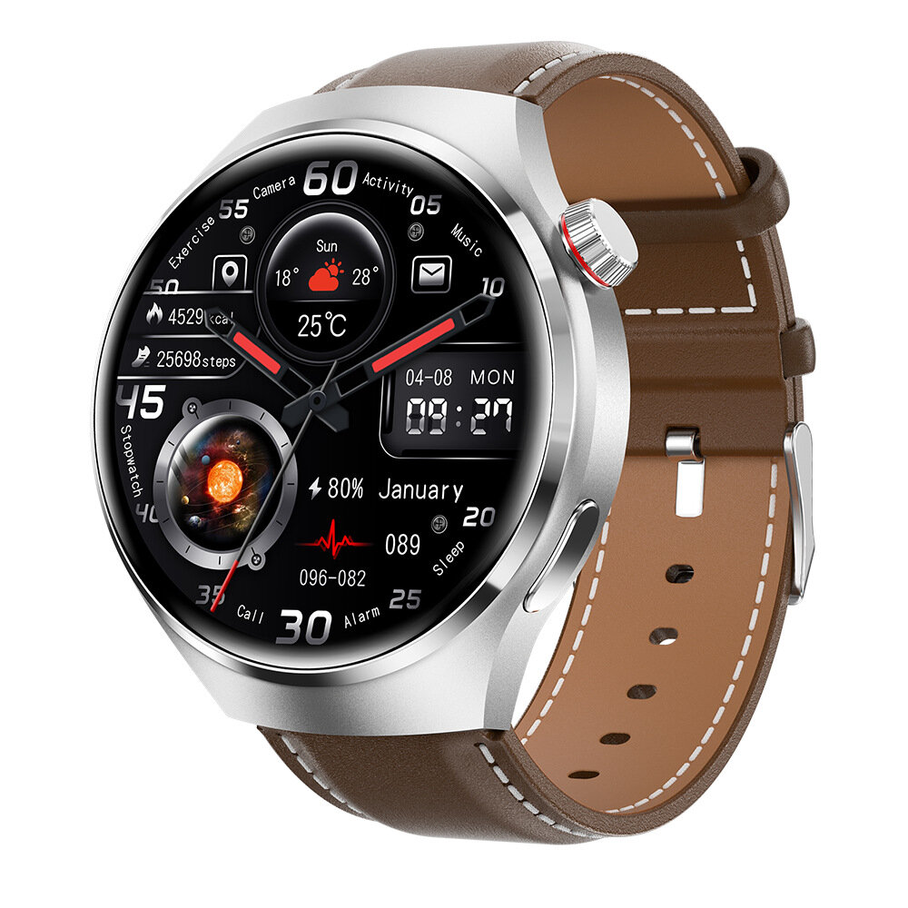 Спортивные часы Smart Watch GT4 PRO, AMOLED экран, беспроводная зарядка, GPS, NFC, 300mAh