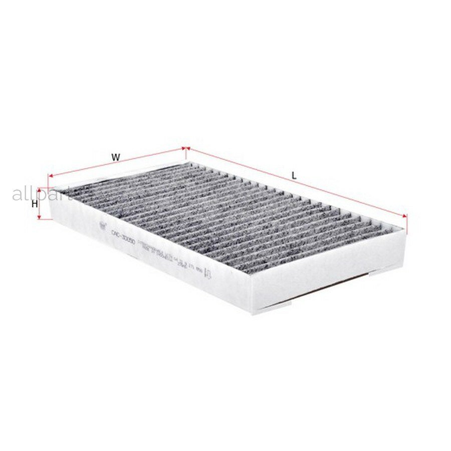 SAKURA CAC30050 Фильтр салона BMW 5-серии E60 с актив. углем