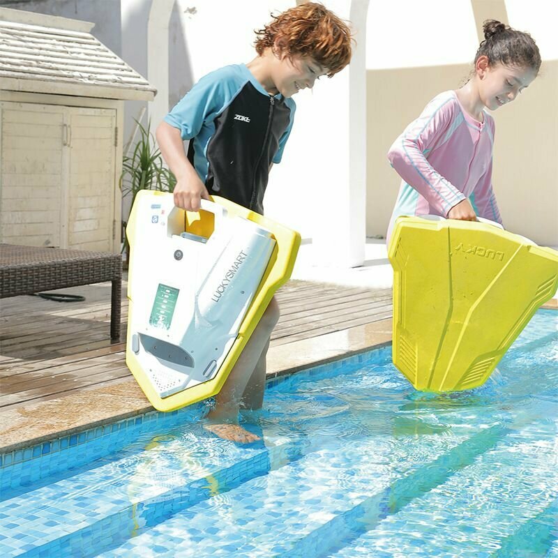 Электрический скейтборд для серфинга для детей, светло-желтый