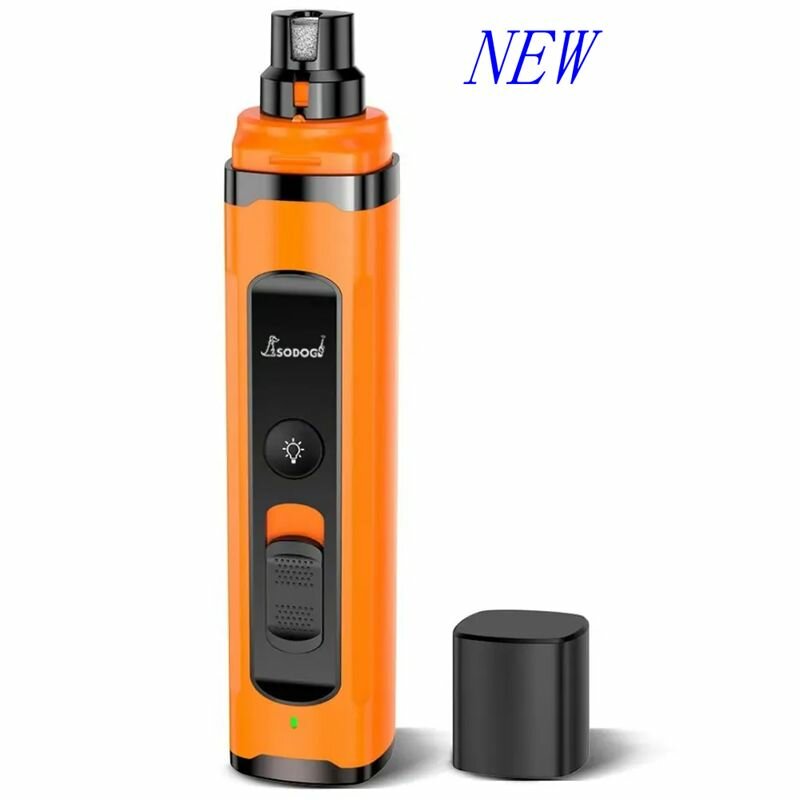 Мощный электрический когтерез Гриндер для когтей крупных пород собак Grizzly Pro Black