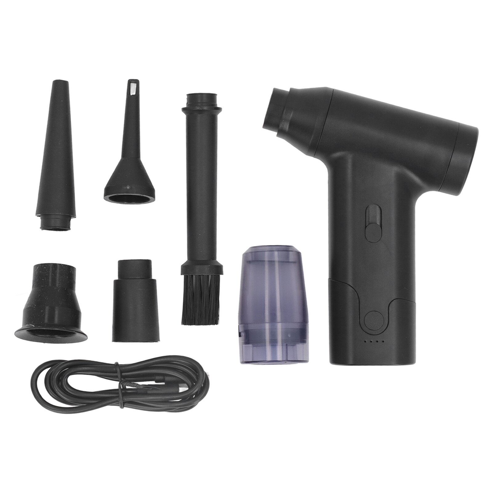 Турбо вентилятор 110000 об / мин переменная скорость бесстрашная мотор мини -электрический воздушный вентилятор портативного воздуходувки для домашней машины офис