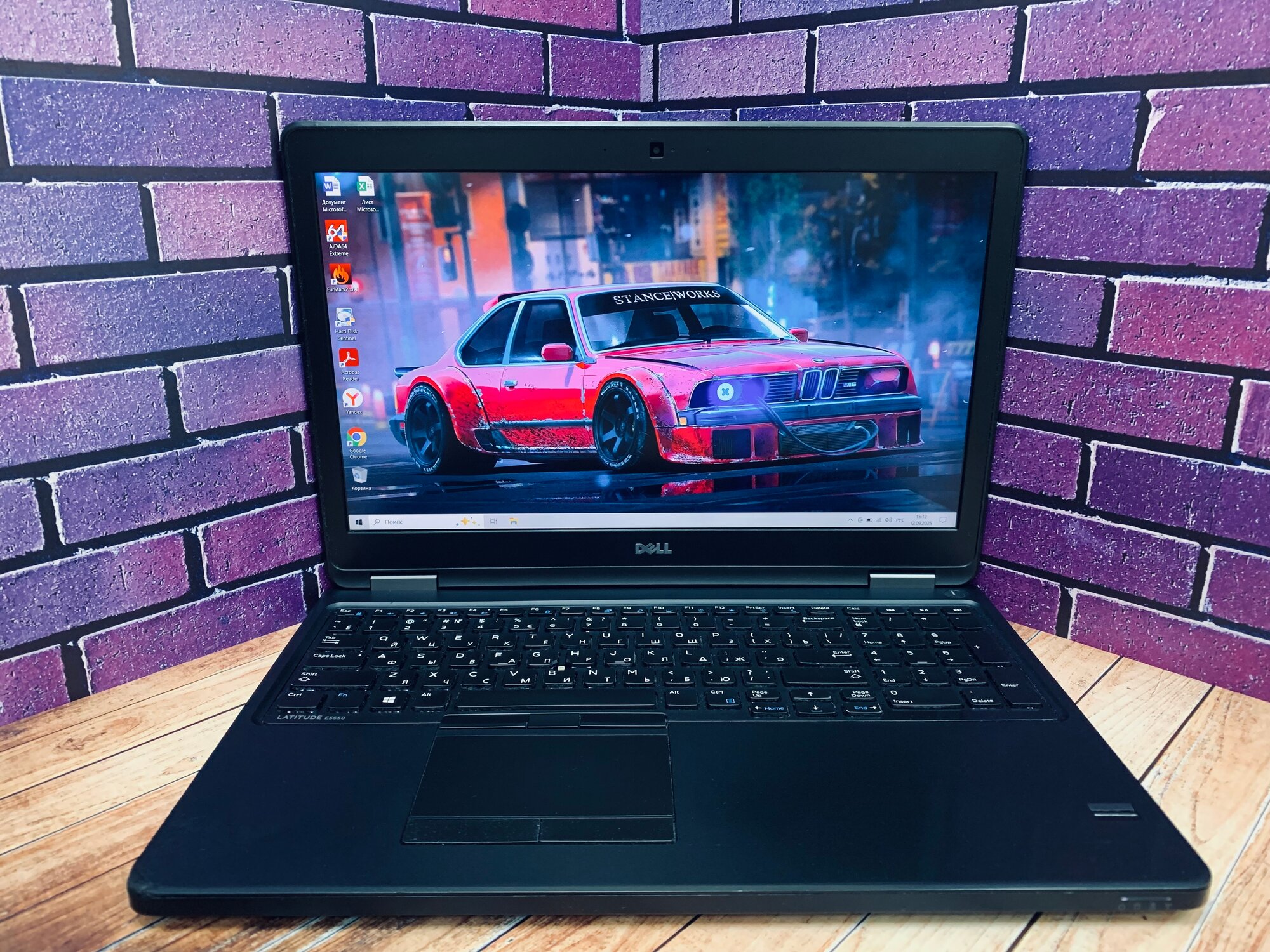 Ноутбук Dell Latitude E5550 15.6/1920x1080/IPS/Intel Core i5 4310U/RAM 8ГБ/SSD 256ГБ/Intel HD Graphics 4400/Windows 10