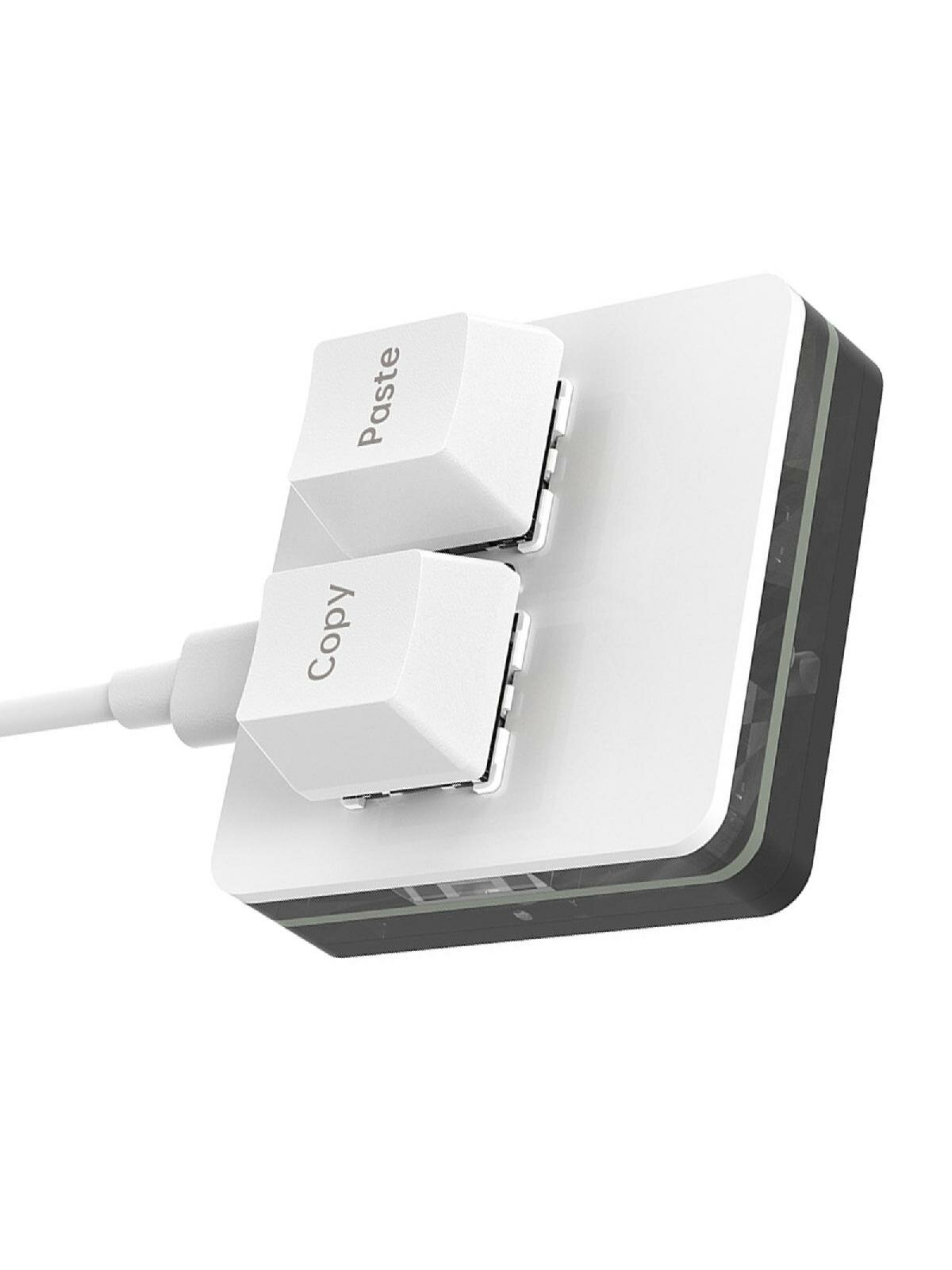 Small Keyboard Macropad 2Keys Customizable Color Backlighting Switches Programming For eSports Game Tablet Photoshops