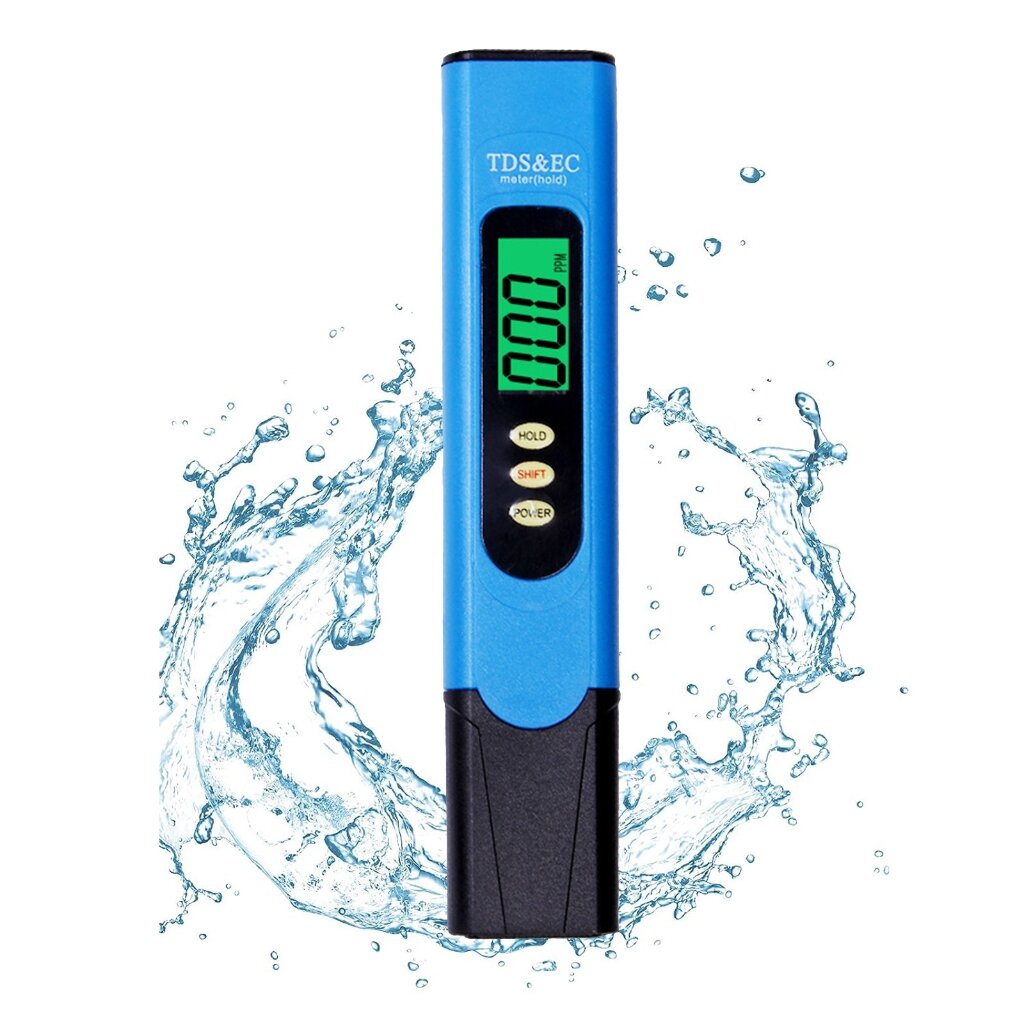Анализатор воды, монитор качества воды, цифровой тестер EC/TDS/Temp с подсветкой для аквариумов, бассейнов