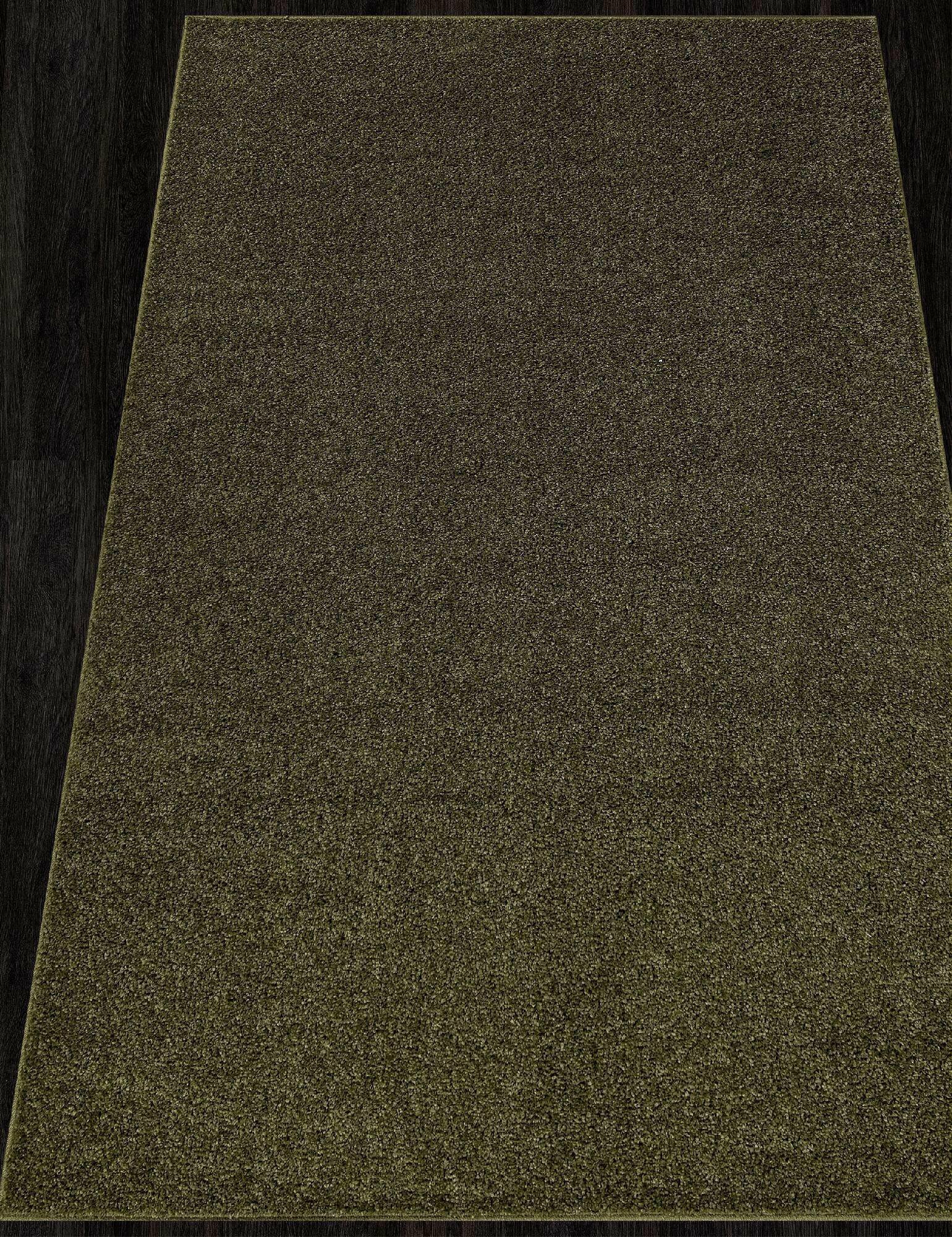 Ковер на пол в спальню в гостиную 150х300 см однотонный ворс 18 мм шегги 404397 ковренок