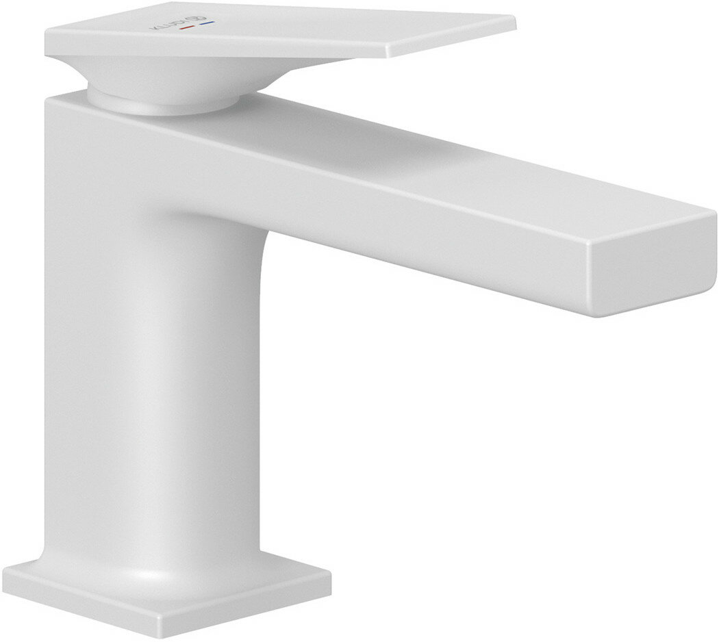 Смеситель для раковины KLUDI DECUS 542665375 (белый матовый, L-12,5 H-8,5)
