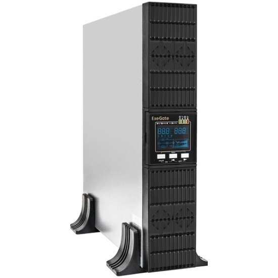 Источники бесперебойного питания Exegate On-line PowerExpert ULS-1000. LCD. AVR.6C13. USB. RS232. SNMP.2U 1000VA/1000W