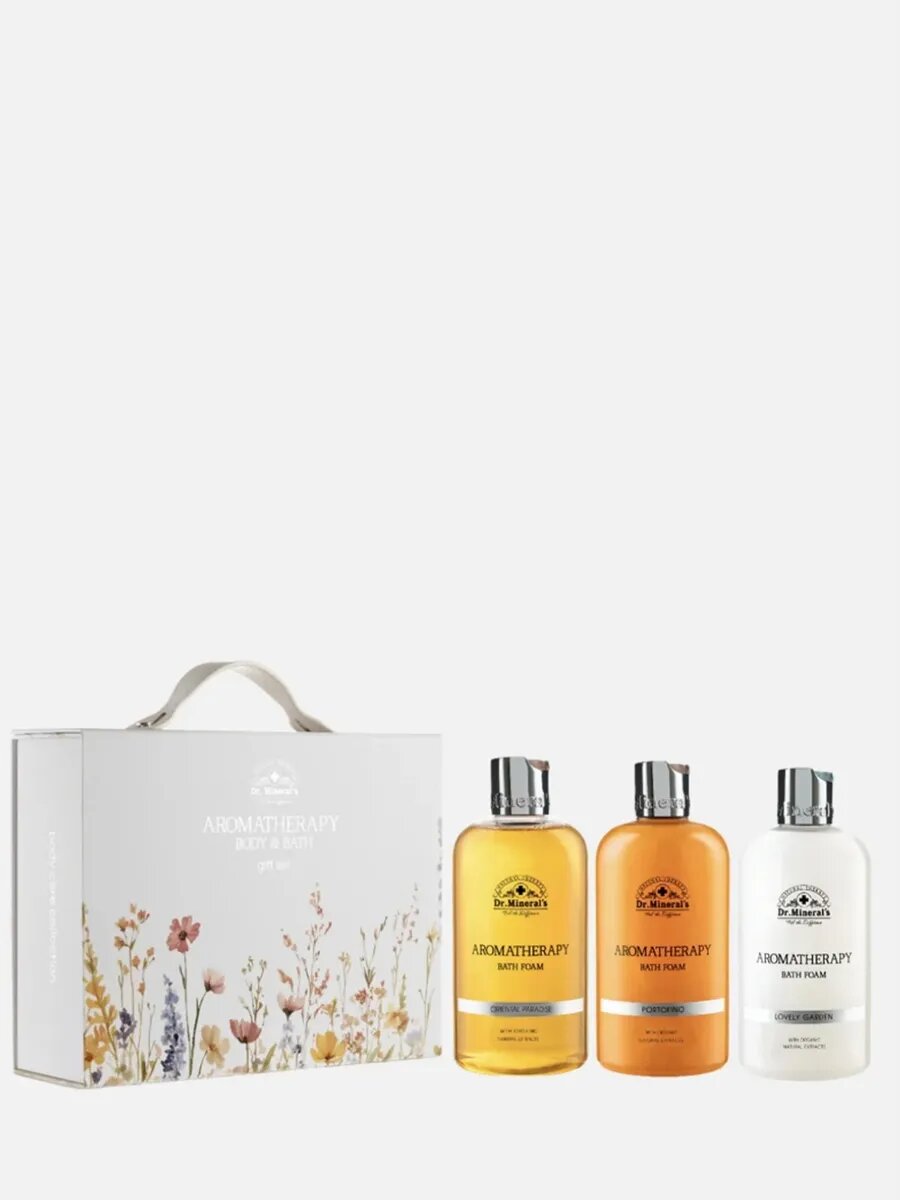 Набор пен для ванны DR. MINERAL'S aromatherapy, Адвент