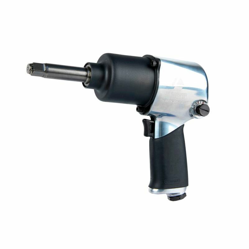 Гайковерт пневматический ударный (пневмогайковерт) 623 Нм 1/2 дюйма AIST 90143062-2-X с длинным валом профессиональный усиленный корпус, Twin Hammer