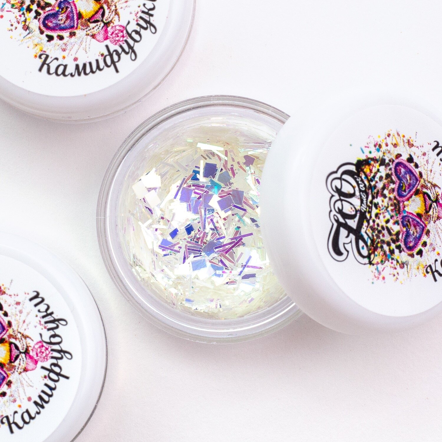 Камифубуки Осколки зеркала, Zoo Nail Art №1291 1 г