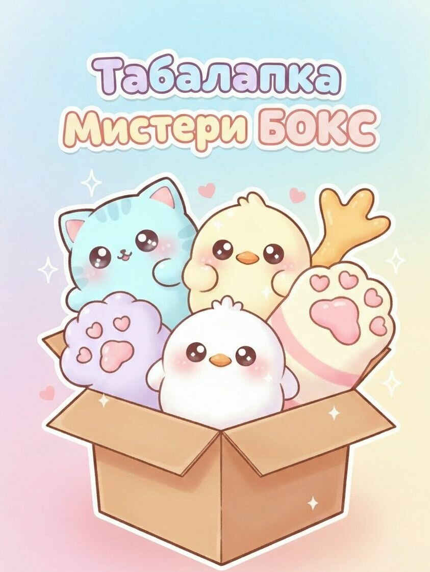 Табалабка мистери бокс, сквиш, мялка, антистресс