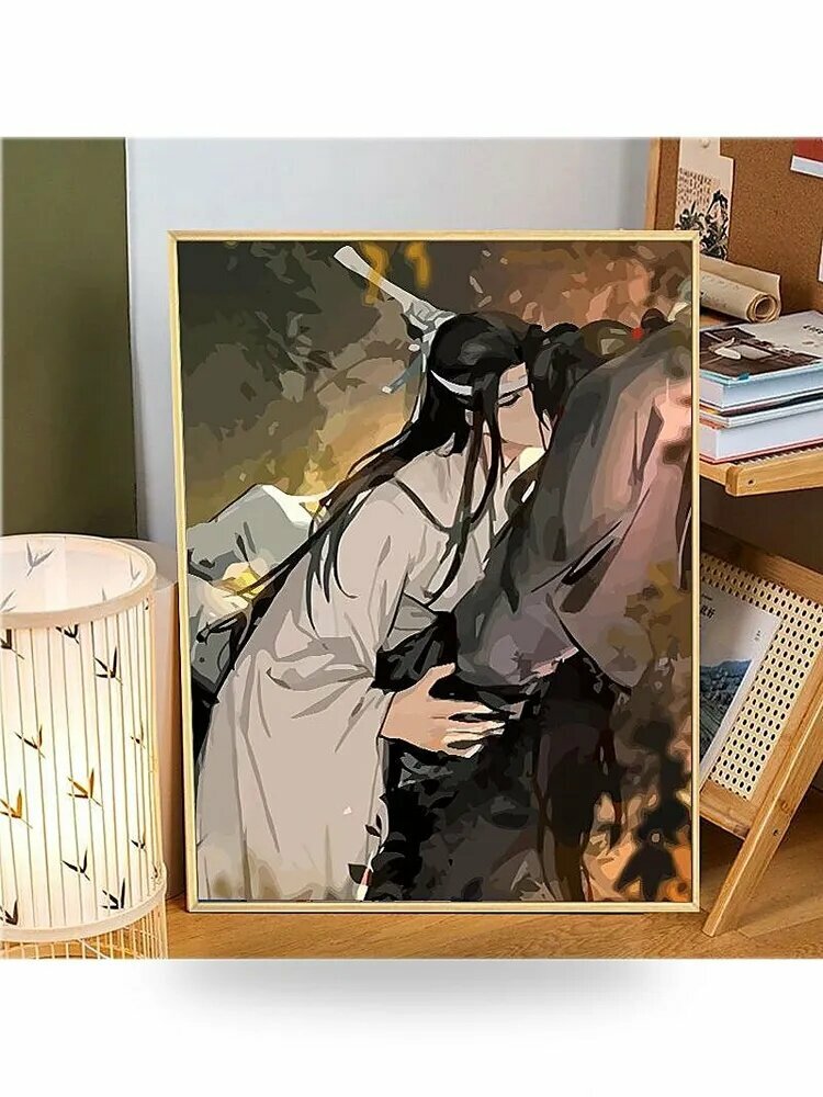 Набор для рисования Магистр Дьявольского Культа, холст 40х50 см на подрамнике с красками