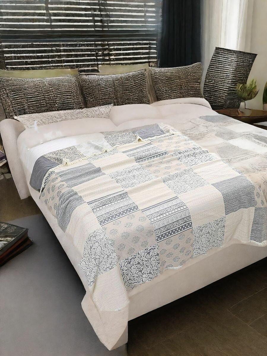 Плед , Хлопок, 230 см х 200 см