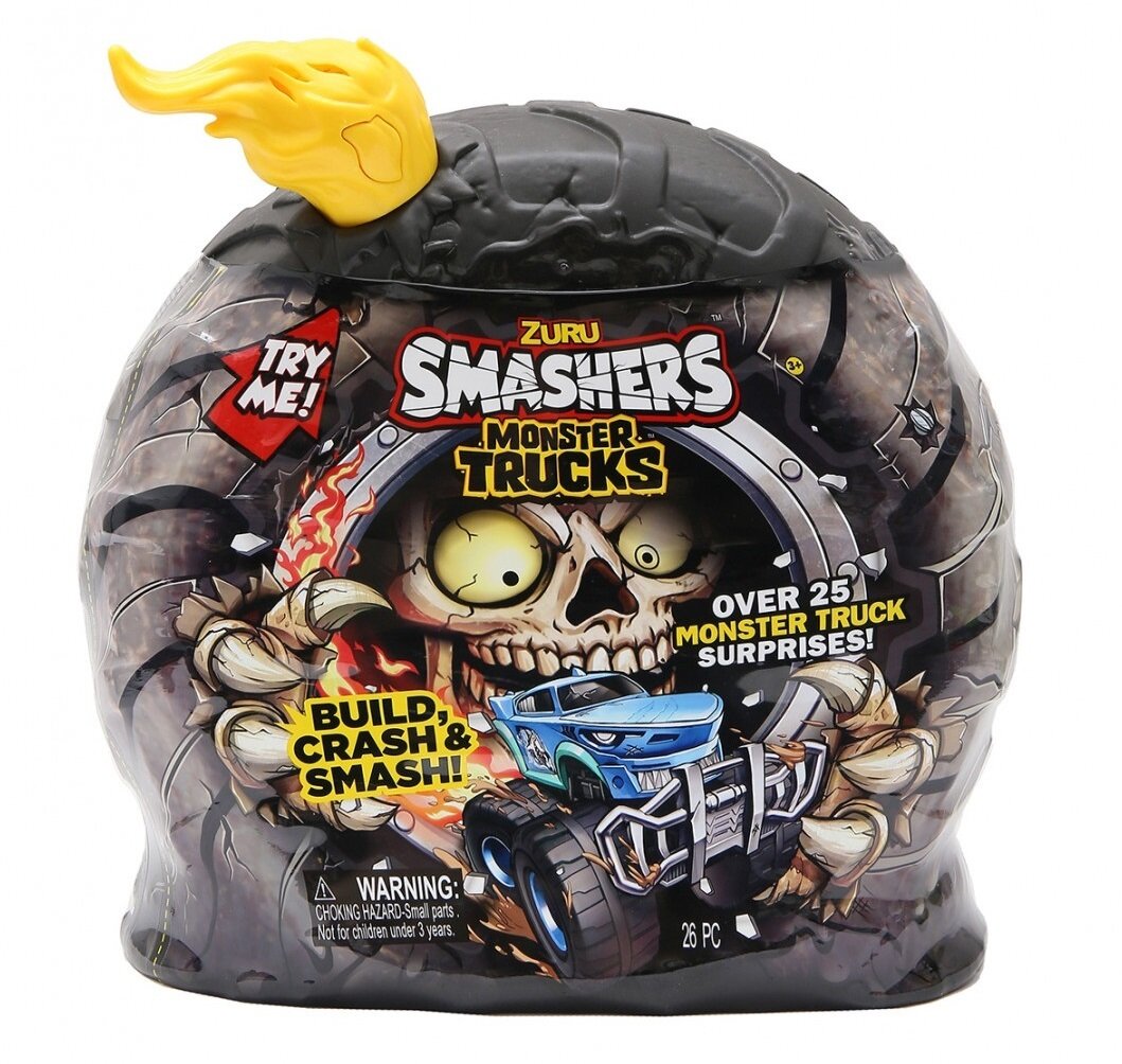 Игровые наборы и фигурки Zuru Smashers 74103 Желтый хвост Smashers Monster Truck