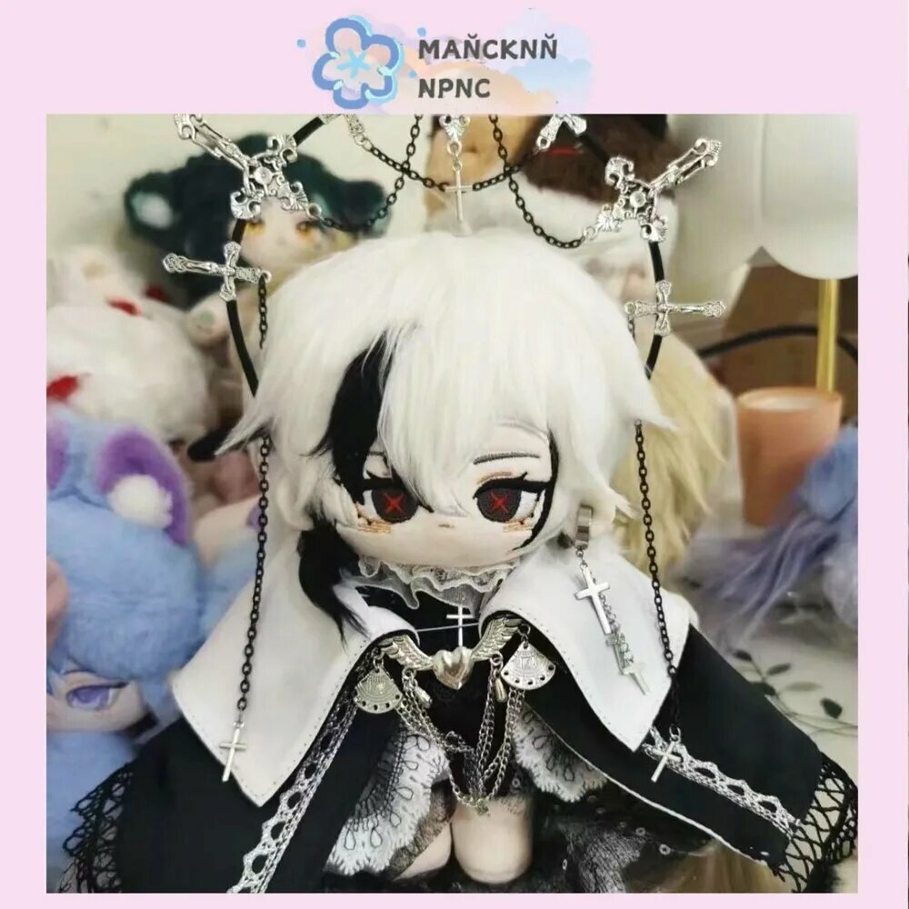 Геншин Импакт Арлекино / игрушка мягкая 20 cm со скелетами и одеждой