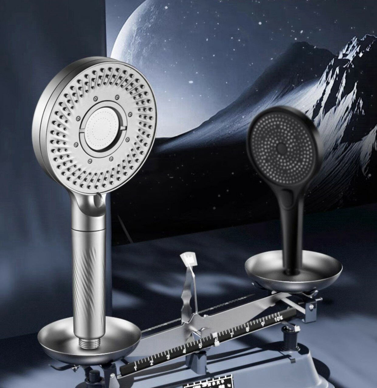 Лейка для душа, с фильтром, массажная, водосберегающая, 5 режимов