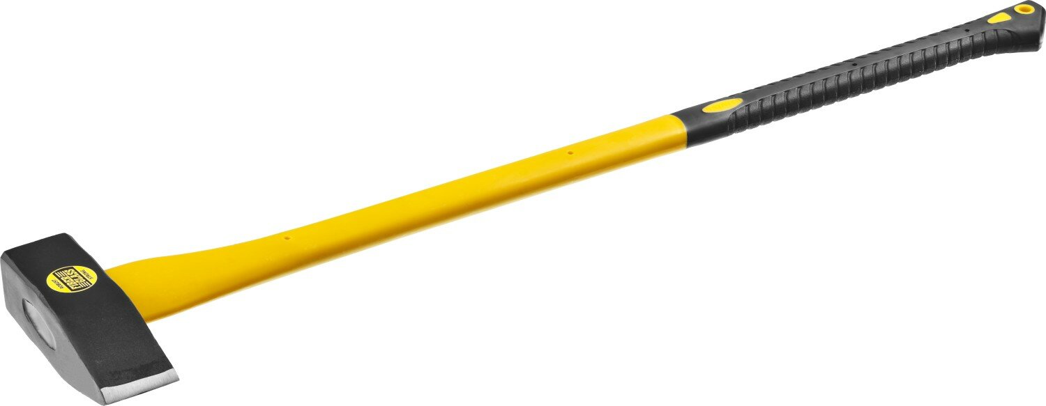 Топор колун STAYER тяжелый кованый колун, с фиберглассовой ручкой, вес 3000/3800 г, длина 900 мм