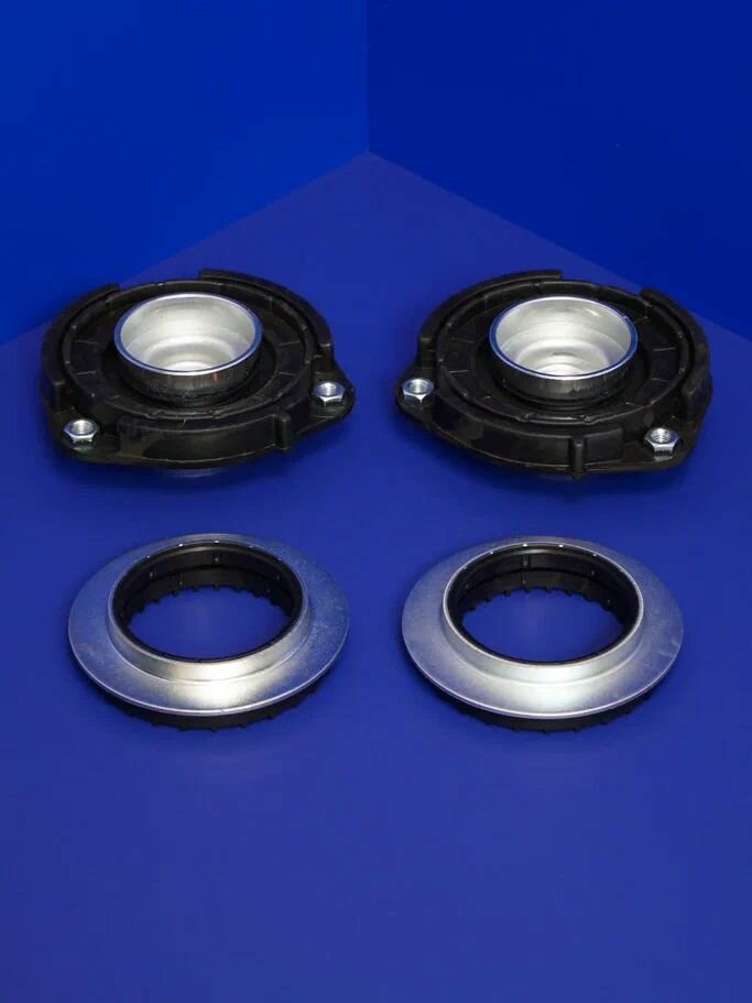 Пара передних опор амортизатора и пара подшипников Джетта 5, 6 2005-2018г