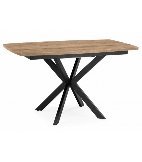 Стол деревянный Stir дуб веллингтон / черный 9633138