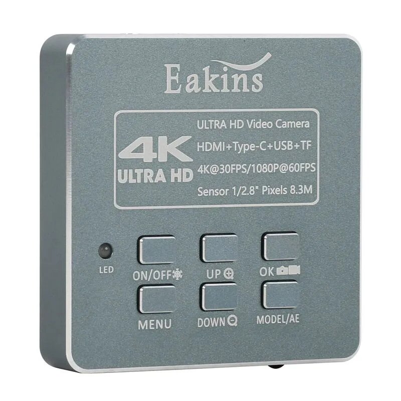 55MP 48MP 24MP 60FPS 4K 1080P HDMI USB Type C Видеомикроскоп Камера C Крепление