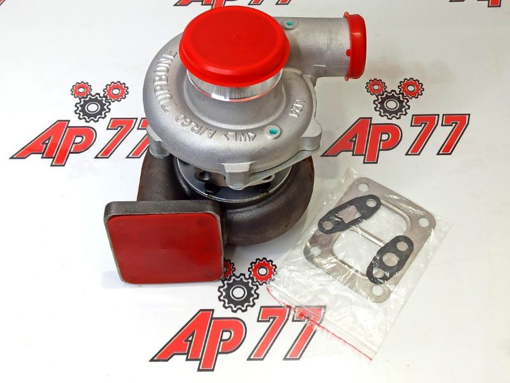 Турбина на Mitsubishi Fuso, двигатель 6D34T, TD0713M, oem 4918600370