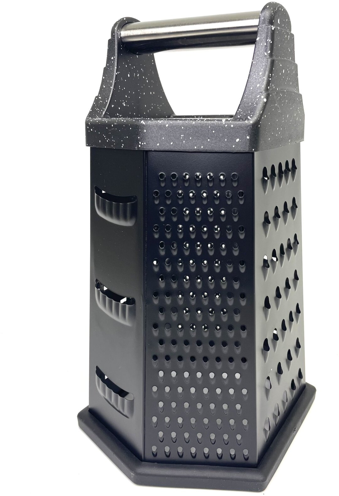 Терка SATOSHI, нержавеющая сталь, антиналипающее покрытие, 6 сторон, 23 см