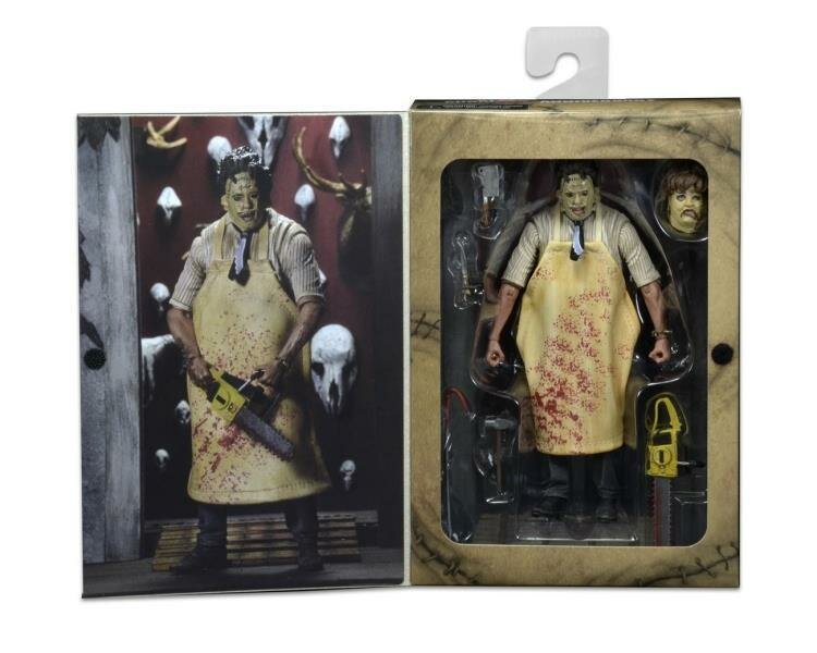 Модель фигурки NECA Texas Chainsaw Massacre Leatherface, издание к 40-летнему юбилею