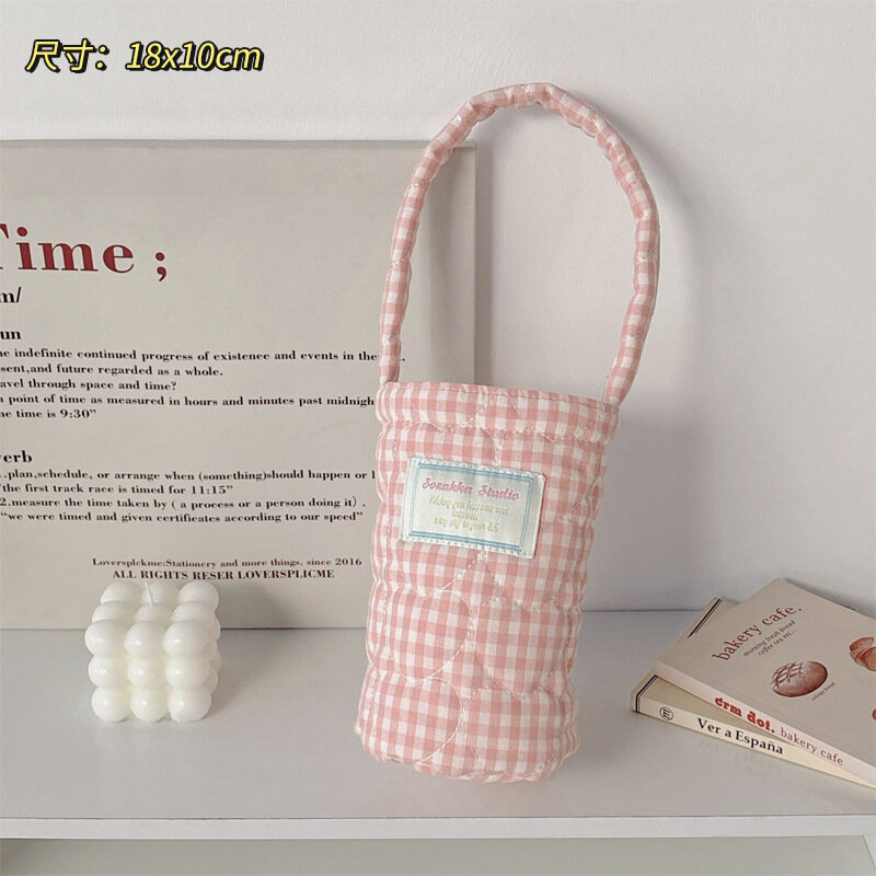 Чехол для стакана, стеклянный стакан, антиожог, антипадение, портативный ручной чехол для стакана, чехол для молочного чая, женский чехол для стакана, термос, защитный чехол для стакана