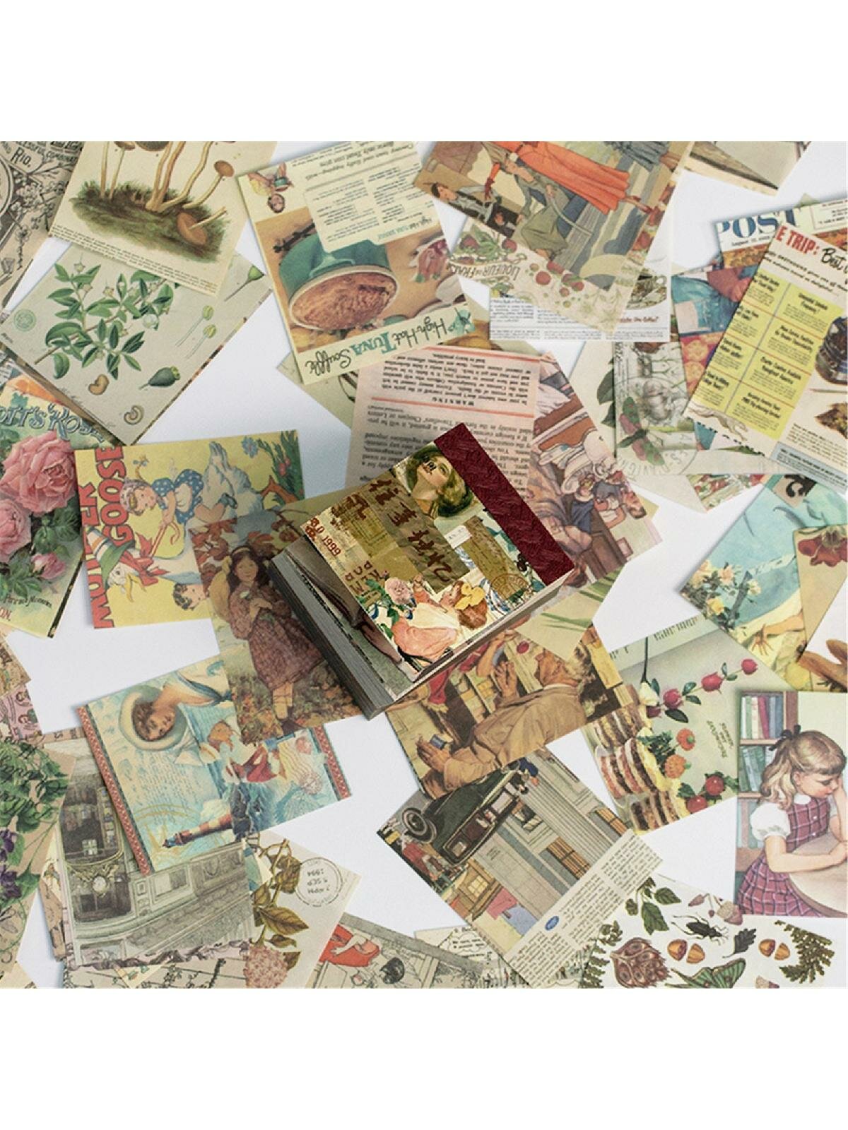 400 Листов бумаги Блокнот для заметок бумага для крафта Бумага для украшения маленького блокнота