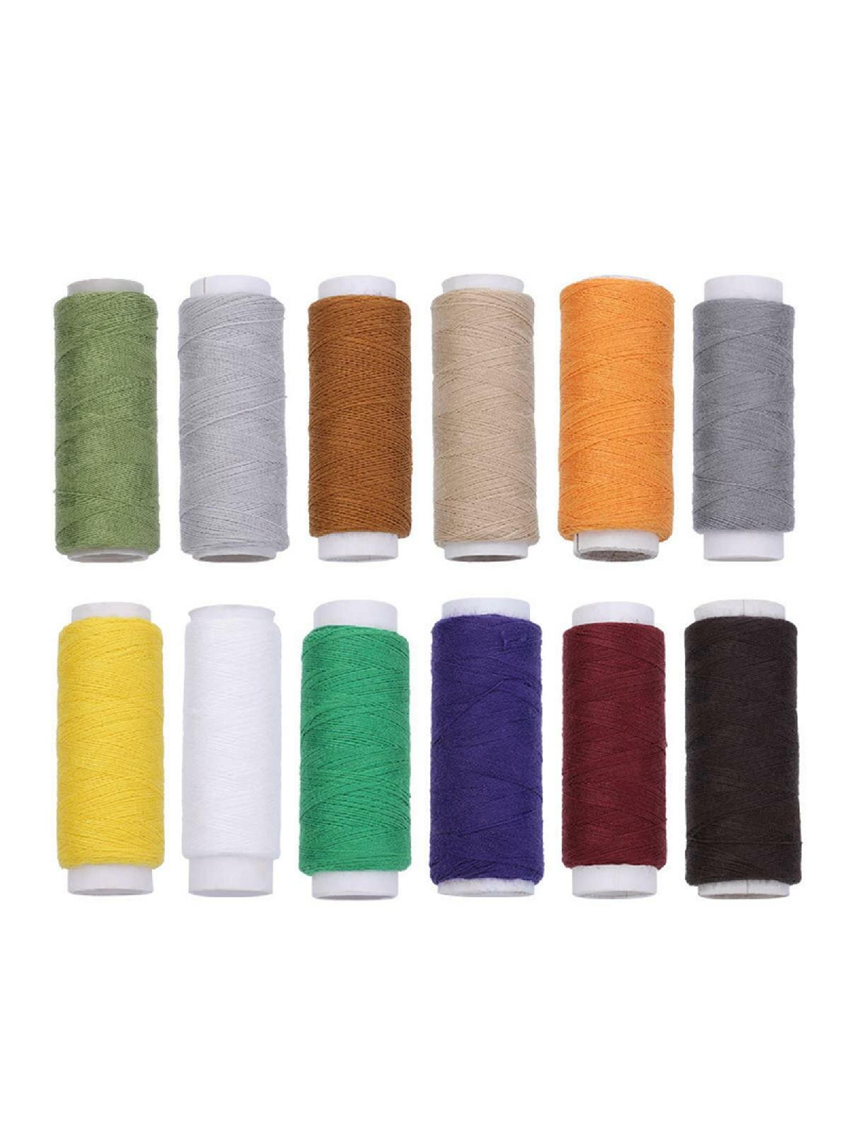 120 катушек полиэстеровой швейной нити, Модель G2 12 цветов