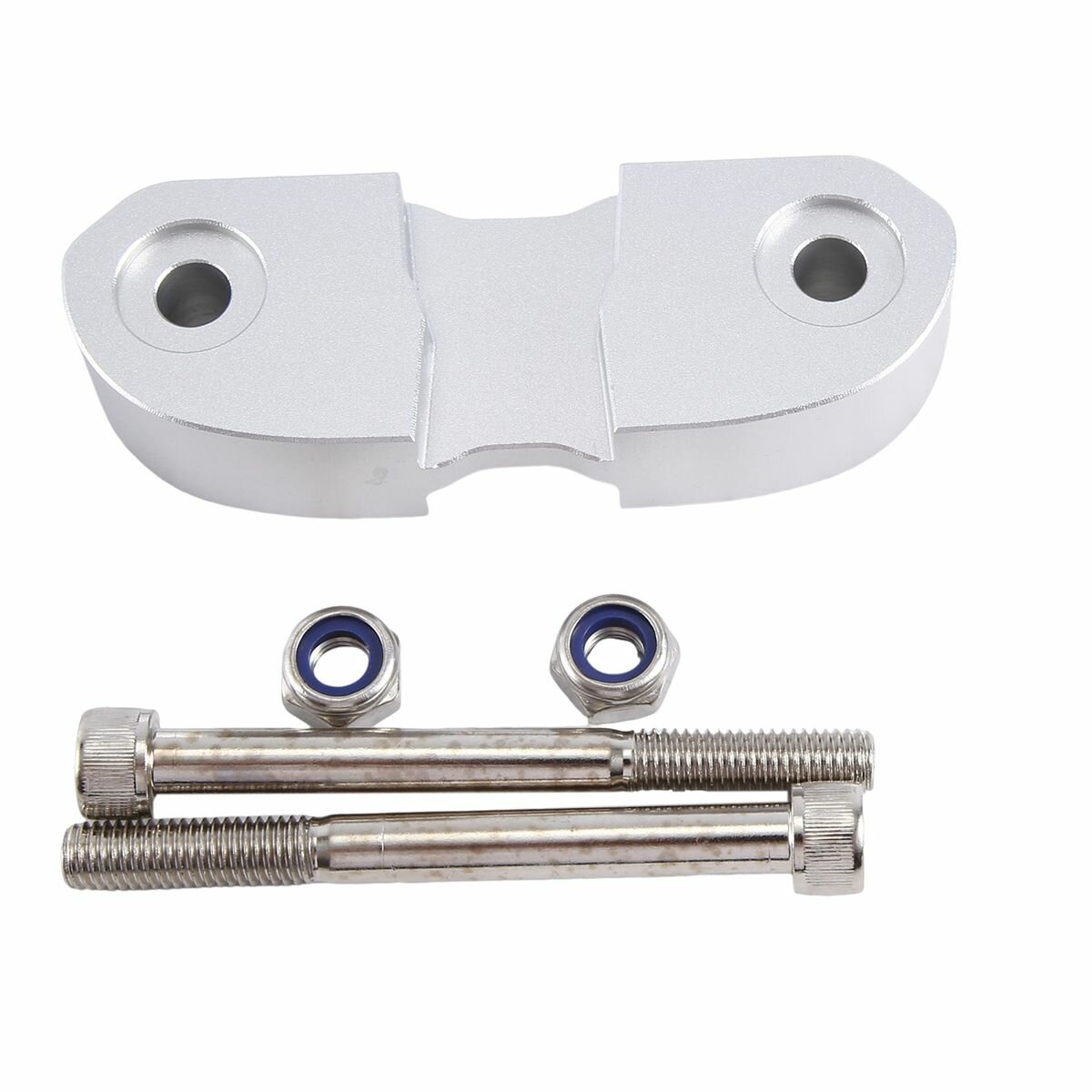 Стойка руля мотоцикла, зажим для руля, удлиняющий адаптер Scrambler 400 800 1100 (серебристый)