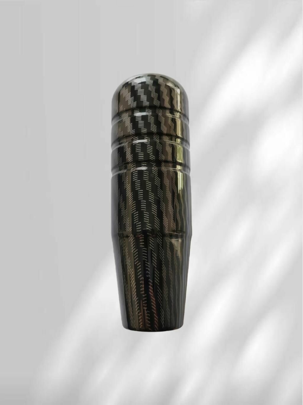 Алюминиевый рычаг переключения передач с углеволокном, - 95 мм черный карбон pa