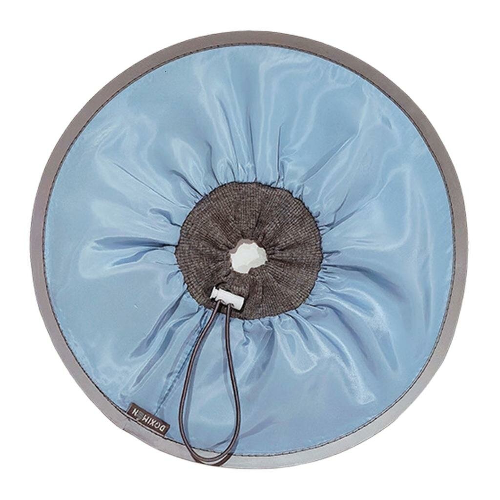 Воротник-конус для собак, Нежно-Голубой L