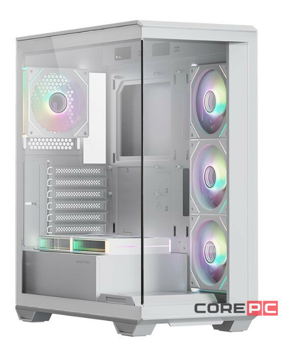 Компьютерный корпус XASTRA Q600 6ARGB-C10-UC White (Q600-6FM12A-C10-UC-WH)