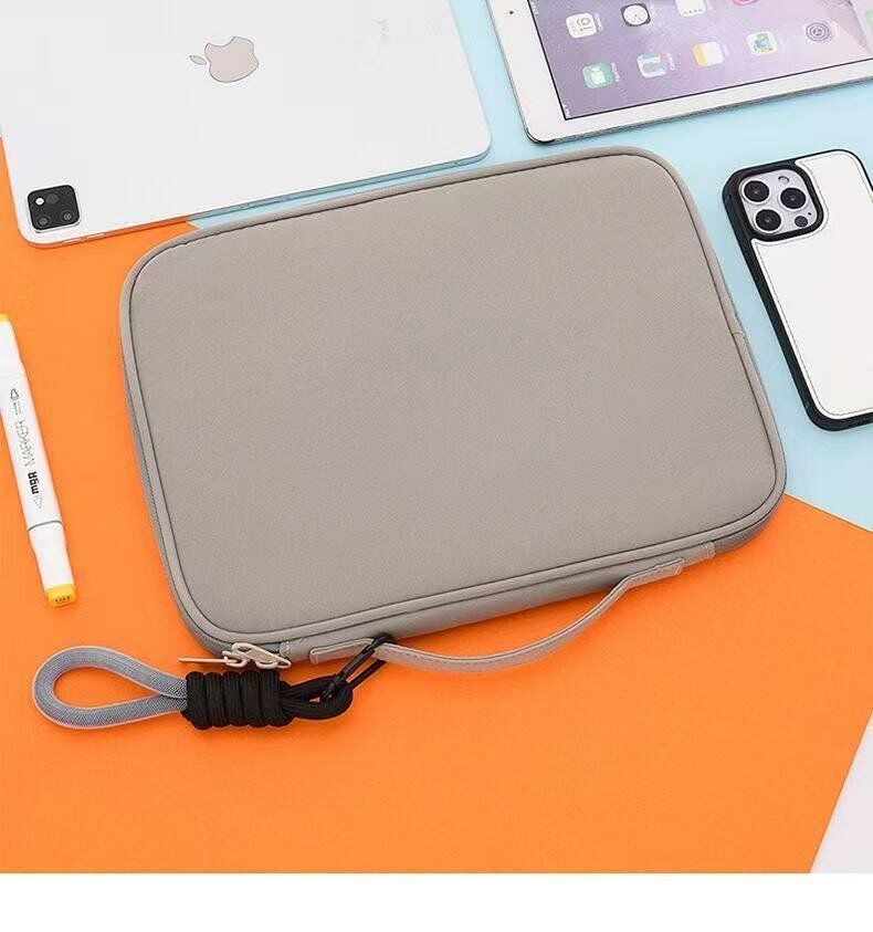Сумка для хранения ipad tablet liner, 14-дюймовая сумка для планшета, серая
