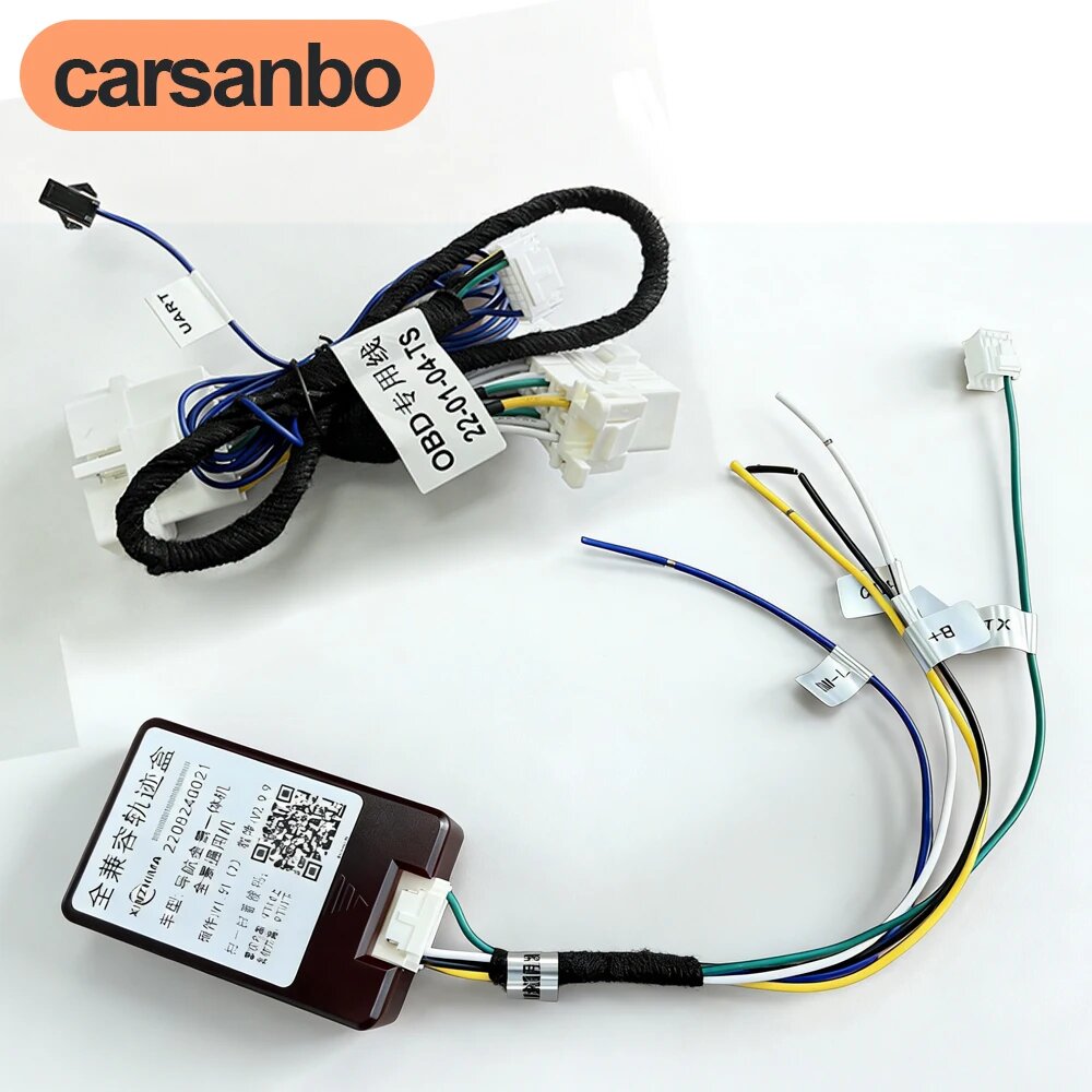 Система панорамного обзора Carsanbo Car 360 3D с динамической траекторией движения, линиями-навигаторами и динамическими линиями для парковки, автомобильные аксессуары